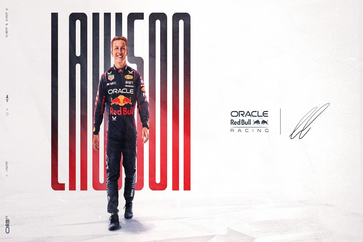 Official! Liam Lawson Signed By Red Bull For 2025! - World in Sport